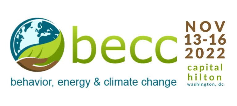 Behavior, Energy & Climate Change Conference – Behavior, Energy ...